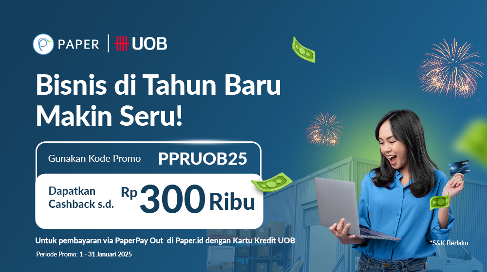 Promo Kartu Kredit UOB, Cashback Hingga Rp300 Ribu