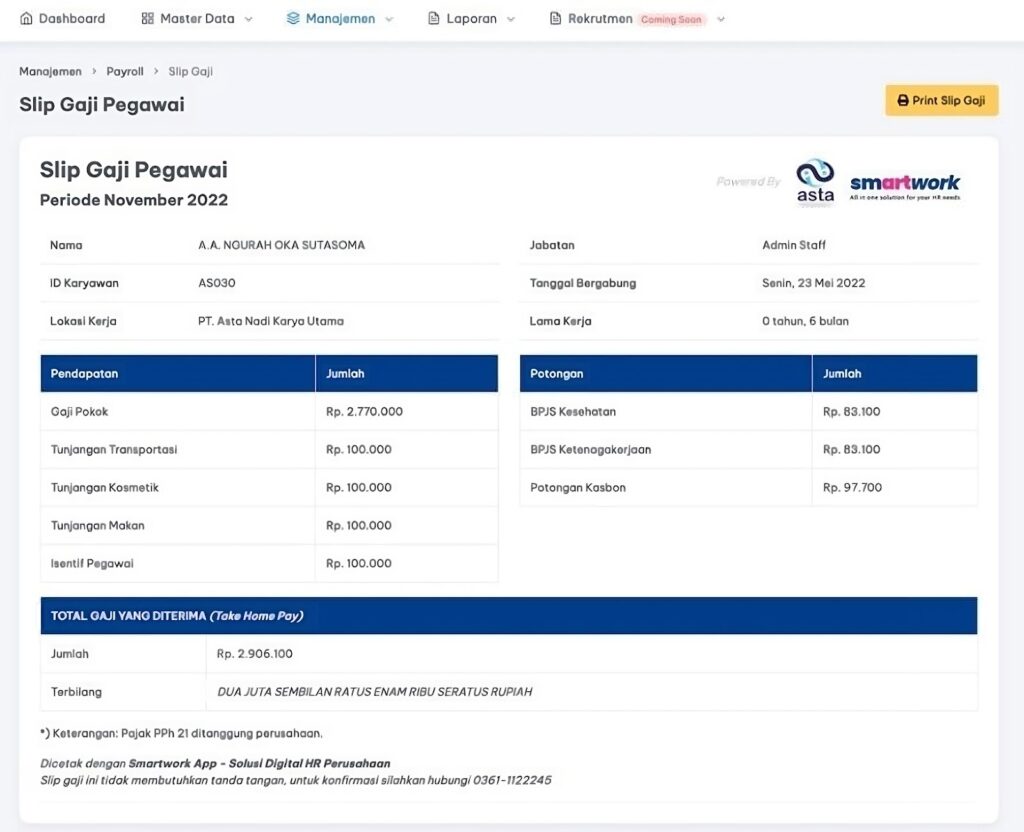 Cara Membuat Slip Gaji Format Excel, Plus Template Siap Pakai!