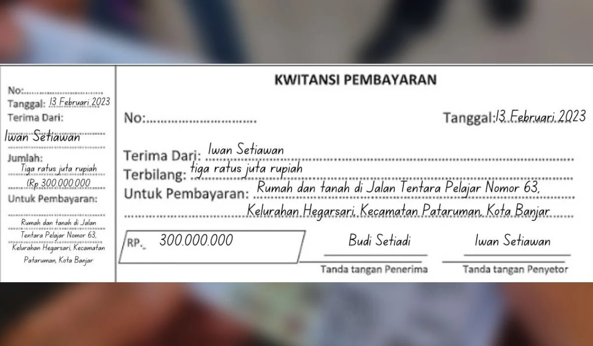 Contoh Kuitansi Jual Beli, Sah dan Terbaru untuk Bisnis