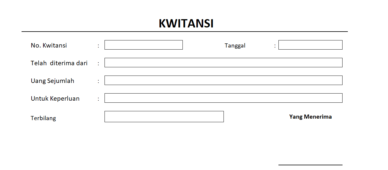 Contoh Kwitansi Digital, Temukan yang Terbaik untuk Bisnismu!