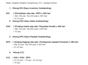 Mengenal Cash Conversion Cycle (CCC) untuk Kinerja Bisnis